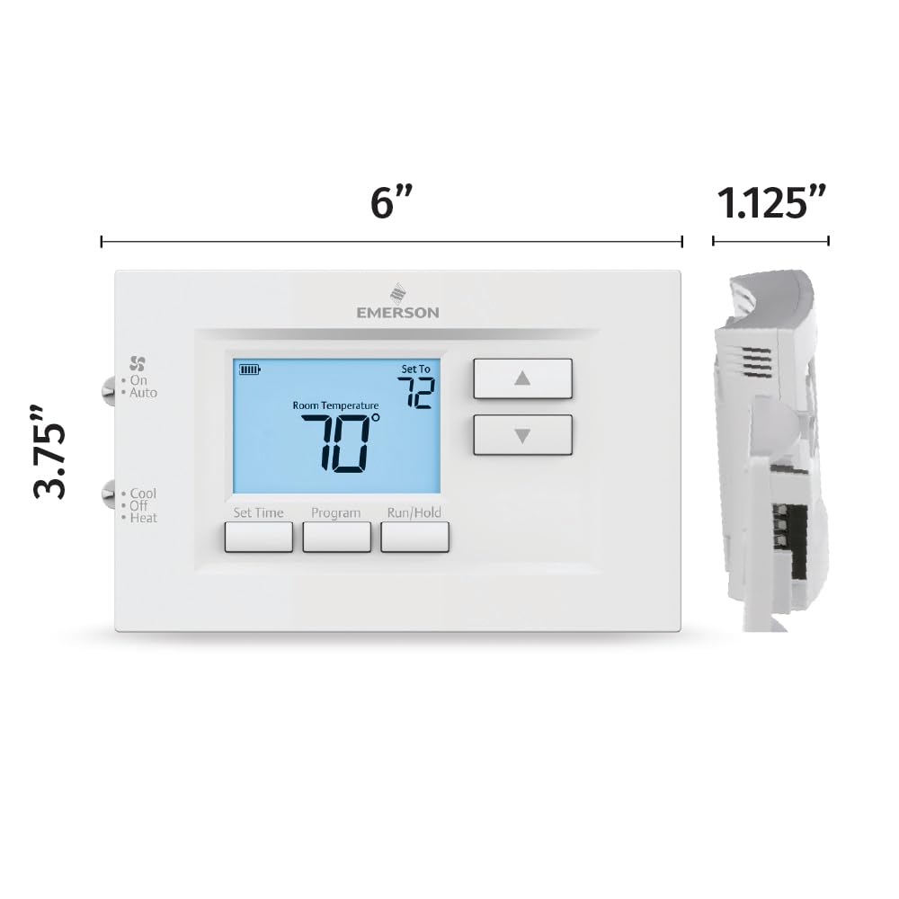 White-Rodgers 70 Series 7 Day Programmable Single Stage 1H/1C ...