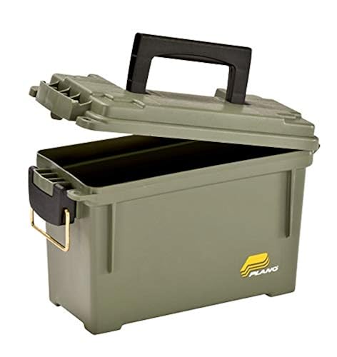 Plano Field Ammo Box, OD Green, Lockable Ammunition Storage Box with ...