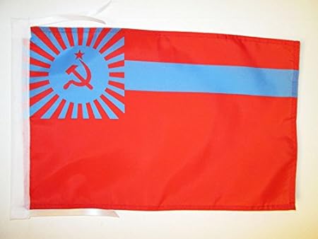 Amazon.com : AZ FLAG Georgian Soviet Socialist Republic Flag 18'' x 12 ...