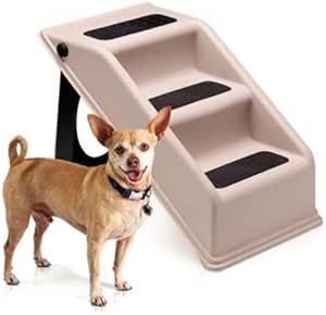 Amazon.com : Pet Steps Plastic Folding, Pet Stairs Portable Great for ...