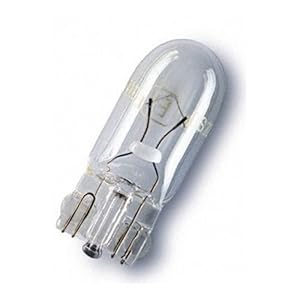 Autobulbs 10 X 501 Capless Sidelight Car Bulb Bulbs Interior Number ...