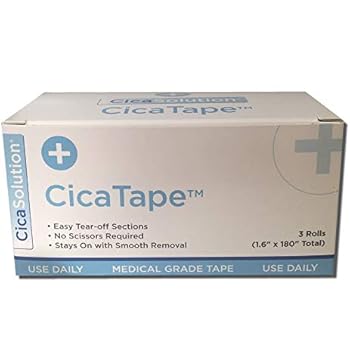 Amazon.com: CicaTape Soft Silicone Tape (1.57in x 59in): Health ...