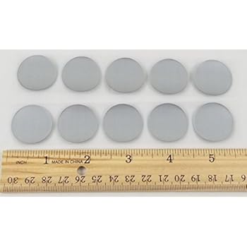 Amazon.com : Gold 1" Round (Quarter size) Circle Scratch-off Stickers ...