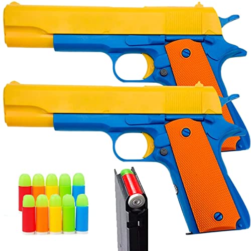 2 Pack - Kids Toy Gun Realistic 1:1 Scale Colt M1911 for Training or ...