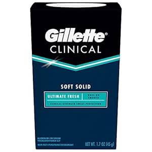 Gillette Clinical Anti-Perspirant Deodorant, Ultimate Fresh Advanced ...