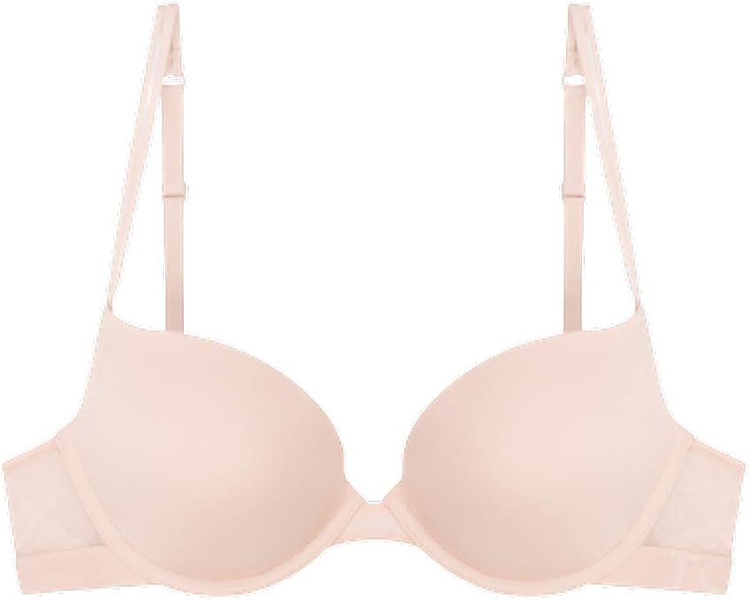 Tommy Hilfiger Women's Push-up Bra, Pink (Pale Blush Td), (Size:B85 ...