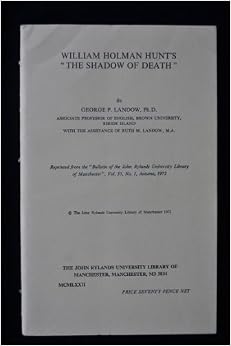 William Holman Hunt's " the Shadow of Death ": Amazon.co.uk: George P ...