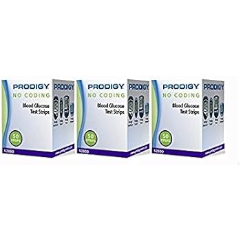 Amazon.com: Prodigy Autocode Test Strips 100 Count: Health & Personal Care