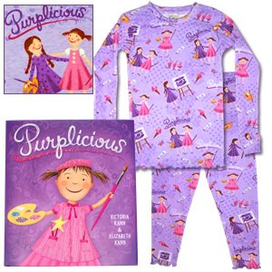 Amazon.com: Books to Bed Purplicious Hardcover Purpleicious Book and ...