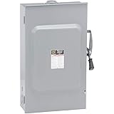 Square D - DU324RB General Duty Safety Switch, Non-Fusible, 200-Amp ...