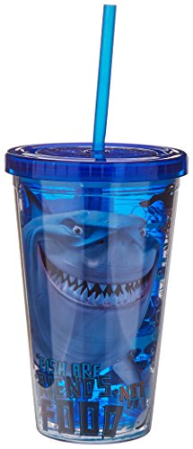 Silver Buffalo NM18087 Disney Pixar Finding Nemo Bruce Plastic Cold Cup ...