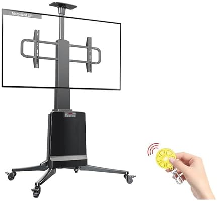 42-85 inch TV Cart Motorized Screen Lift TV Stand LED LCD Interactive ...