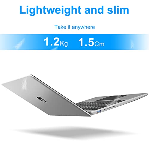 jumper Laptop 14 Inch, 12GB DDR4 256GB SSD, Intel Celeron Quad Core ...