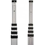 Silverline 675157 Mire de géomètre en aluminium télescopique 5 m ...