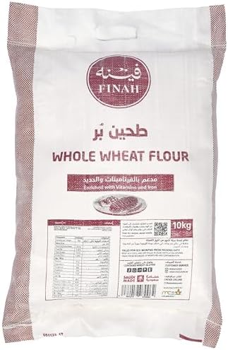 Finah Whole Wheat Flour, 10 kg price in Saudi Arabia | Amazon Saudi ...