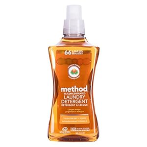 Amazon.com: Method 4x Concentrated Laundry Detergent, Ginger Mango, 53. ...