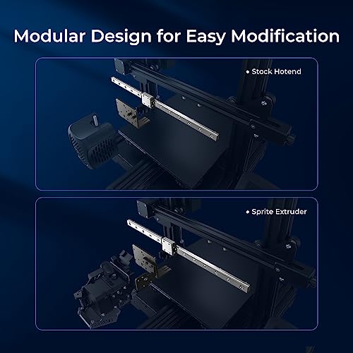 Creality Ender 3 Linear Rail Kit X-axis Rail Guide MGN12C,Fix Plate ...
