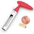 Amazon.com: Apple Corer - Stainless Steel Fruit and Vegetable Corer Serrated Blade Core Remover ...