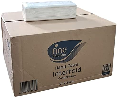 Multipurpose Smart interfold hand towels 21x21 cm, 150 sheets x 24 ...