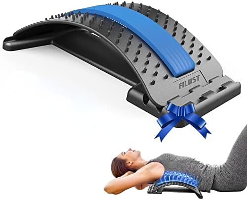 FILUST Back Stretcher for Lower Back Pain Relief, Back Cracking Device ...