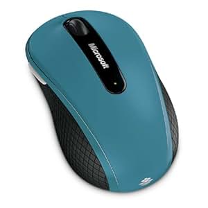 Amazon.com: Microsoft Wireless Mobile Mouse 4000 - Ocean Teal Blue ...