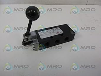 Manual Air Control Valve, 4-Way, 1/4in NPT: Industrial Control Valves ...