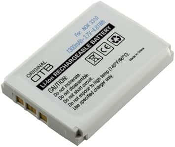 Batería para teléfono Nokia 3310, 3315, 3330, 3360, 3390, 3410, 3510, 3510i, 5510, 6650, 6800 ...