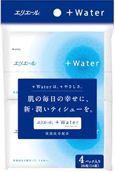 Amazon.com: Daio Paper Elleair plus water pocket Tissue 4P [daily ...