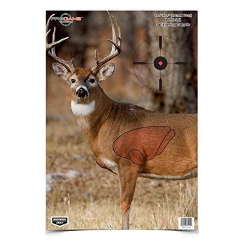 Birchwood Casey Pregame 16.5" x 24" Whitetail Deer Targets - Realistic ...