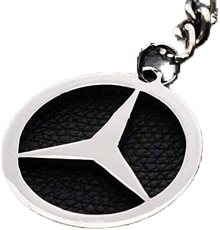 stainless steel Mercedes Benz key chain - car logo keychain price in ...