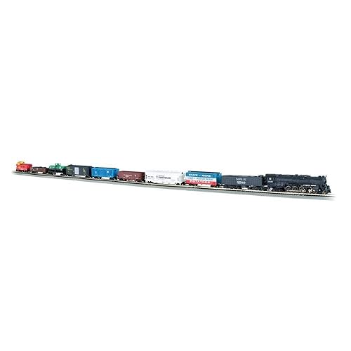 Bachmann Trains - Empire Builder Ready To Run 68 Piece Electric Train ...