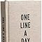 One Line a Day: A Five-Year Memory Journal : Chronicle Books: Amazon.de ...
