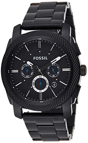 Fossil Men’s Machine Stainless Steel Case Quartz Chronograph Watch ...