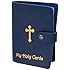 Amazon.com: My Holy Cards Brown Gold Stamped Leatherette Prayer Card ...