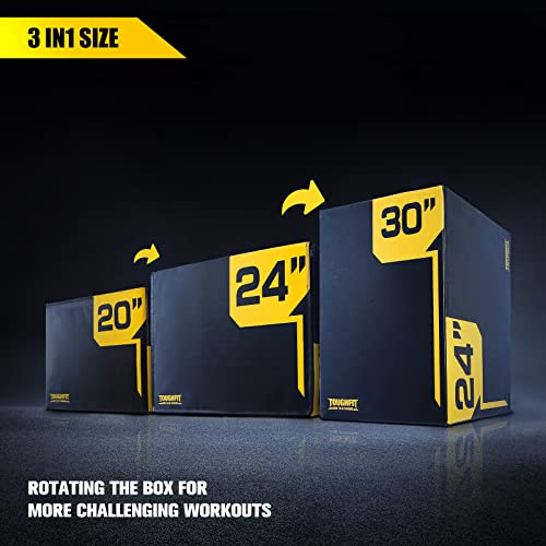 ToughFit Plyo Box - 3 in 1 Foam Plyometric Box - Jump Box for MMA ...