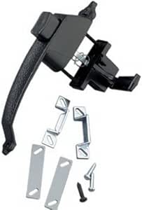 Wright Products VC333BL, Colonial Push Button Latch, Black - Swinging ...