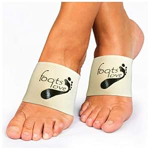 Amazon.com: Foots Love Compression Copper Plantar Fasciitis Arch ...