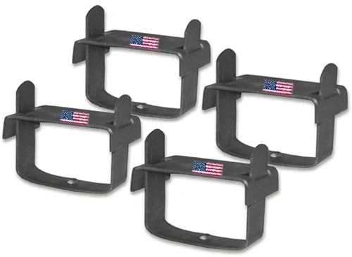 2-1/2 inch Wide Leaf Spring Clamps - Set of Four (4) (4X4 Off-Road ...