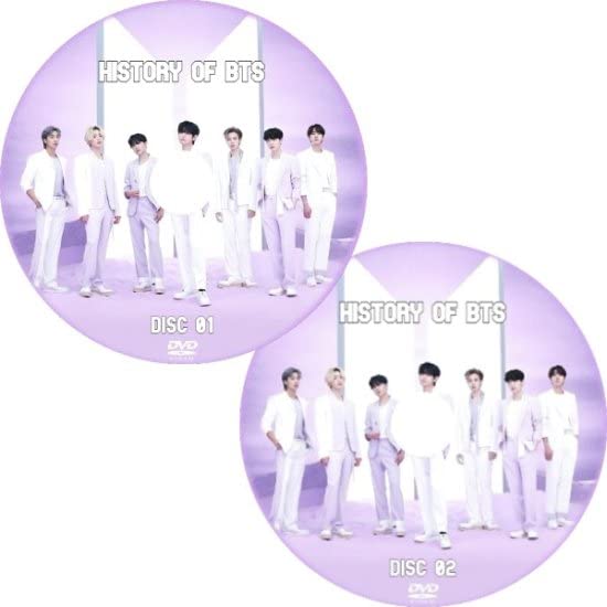 Mua BTS DVD HISTORY of BTS (Over 80 Songs) PART1,PART2 Set of 2 (MV ...