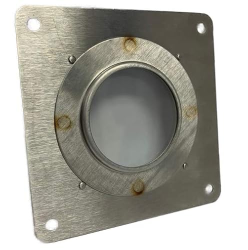 UV Inspection Viewport - Sight Glass for UVC Installations, HVAC Duct ...