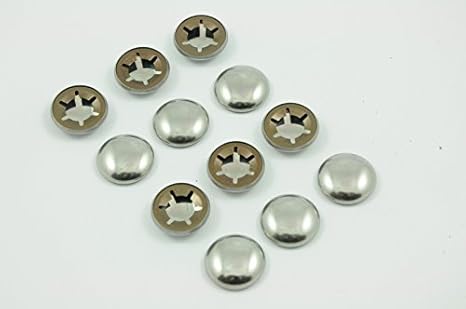 12 x 13mm STAR LOCK DOME END AXLE CAPS LAWN MOWERS,SMALL PLANT, GARDEN ...