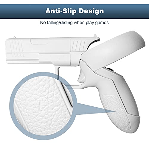 NexiGo VR Pistol Grip for Oculus Quest 2 Controllers, Game Gun ...