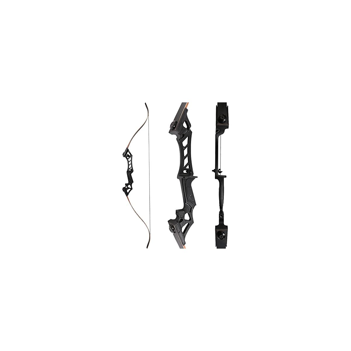 IRQ 60 inch Recurve Hunting Bow Archery Take-down Outdoor Survival Bow ...