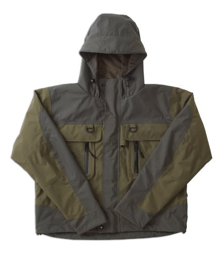 Caddis Men's Green Natural Breathable Wader Jacket - Waders Online
