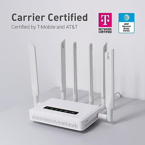 GL.iNet GL-X3000 (Spitz AX) 5G NR AX3000 Cellular Gateway Router, Wi-Fi ...