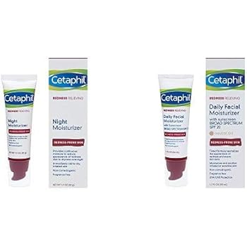 Amazon.com: Cetaphil Redness Relieving Night Moisturizer, 1.7 Ounce ...
