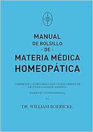 Manual de Bolsillo de Materia Médica Homeopática: Amazon.es: Dr ...