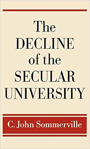 The Decline of the Secular University | Consortium of Christian Study ...
