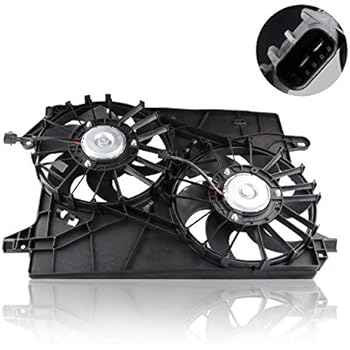 Amazon.com: MOSTPLUS Front Radiator Cooling Fan Assembly for 2005-2008 ...