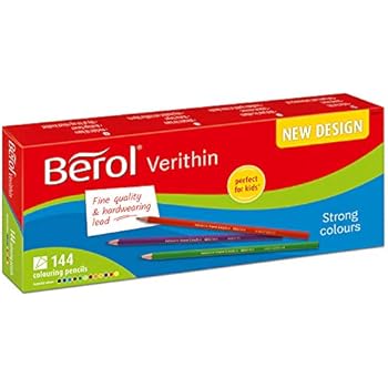 Amazon.com : Berol Verithin Pencil - Assorted Colours (Pack of 12) 12 ...